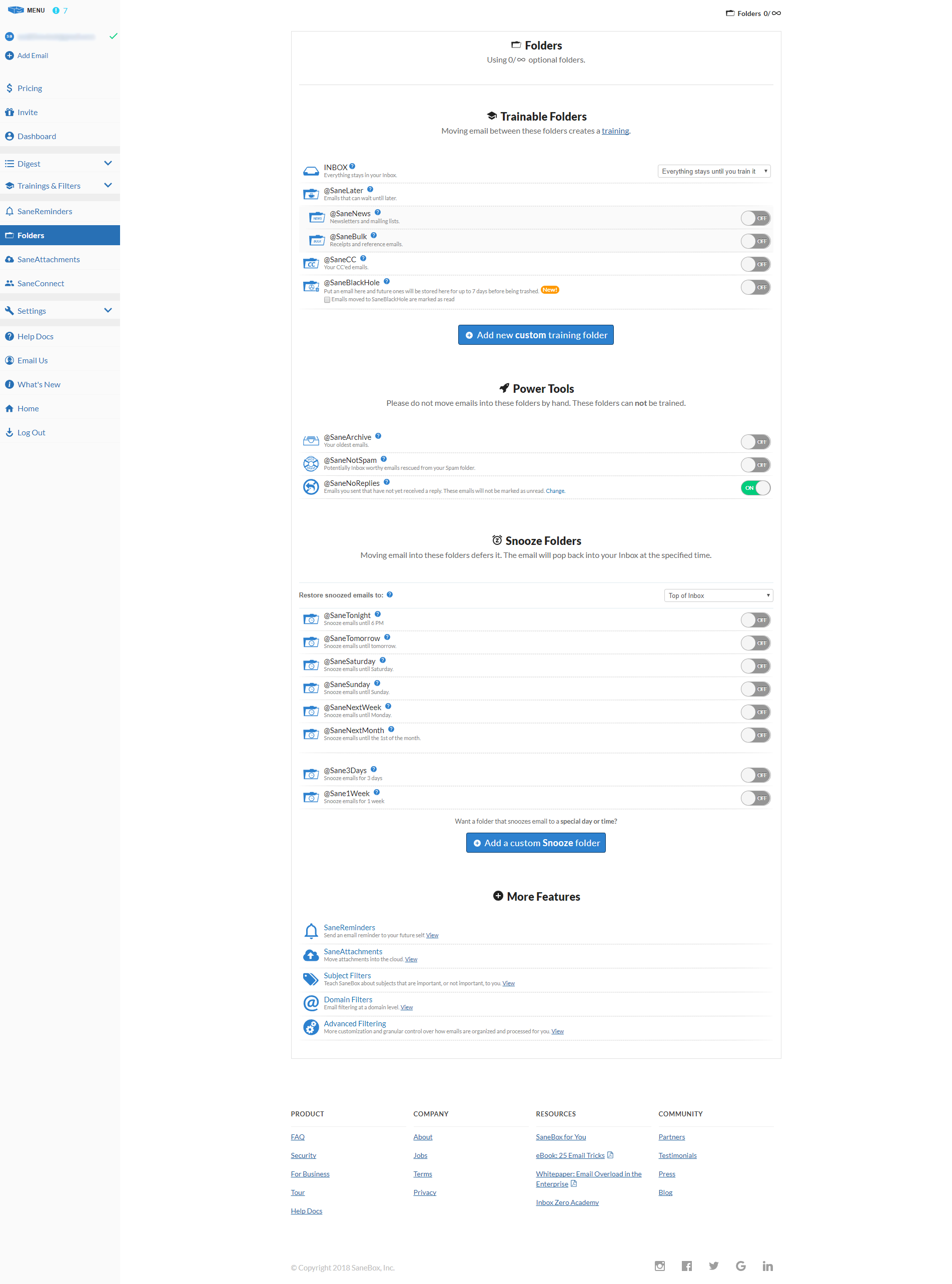 The New SaneBox Dashboard—Process Emails in a Flash - SaneBox Blog